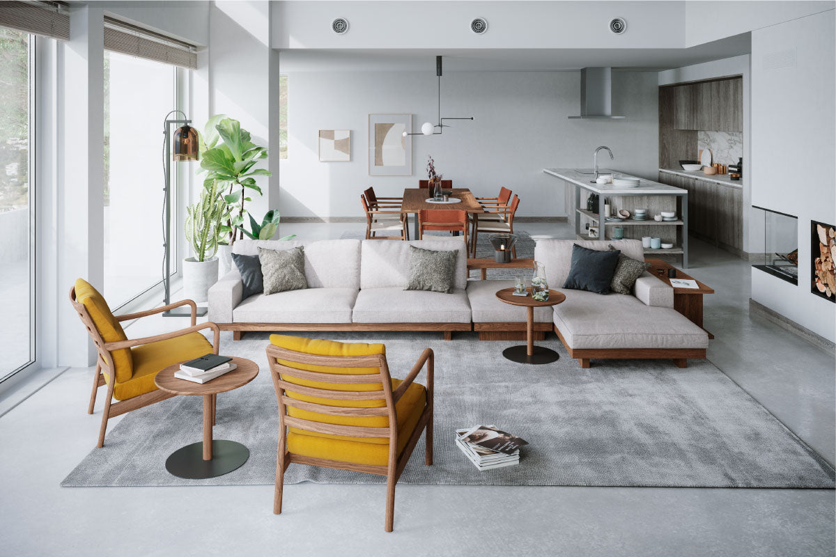 MASTERWAL - DANISH ONE ARM SOFA – HOW Furniture