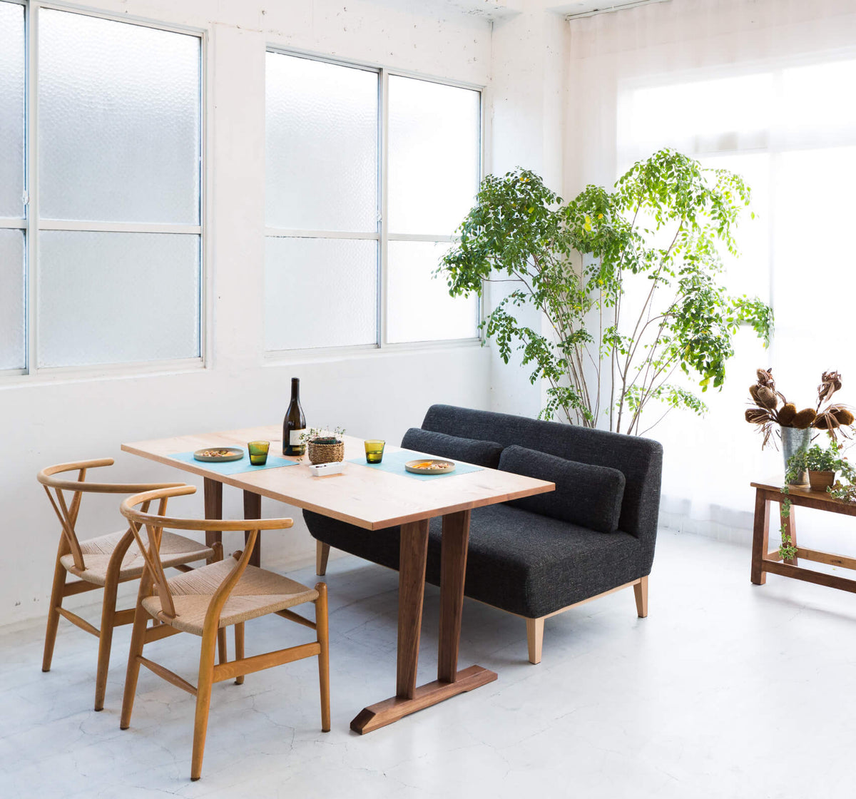 FLANNEL SOFA - MAROON 2.5P SOFA – HOW Furniture